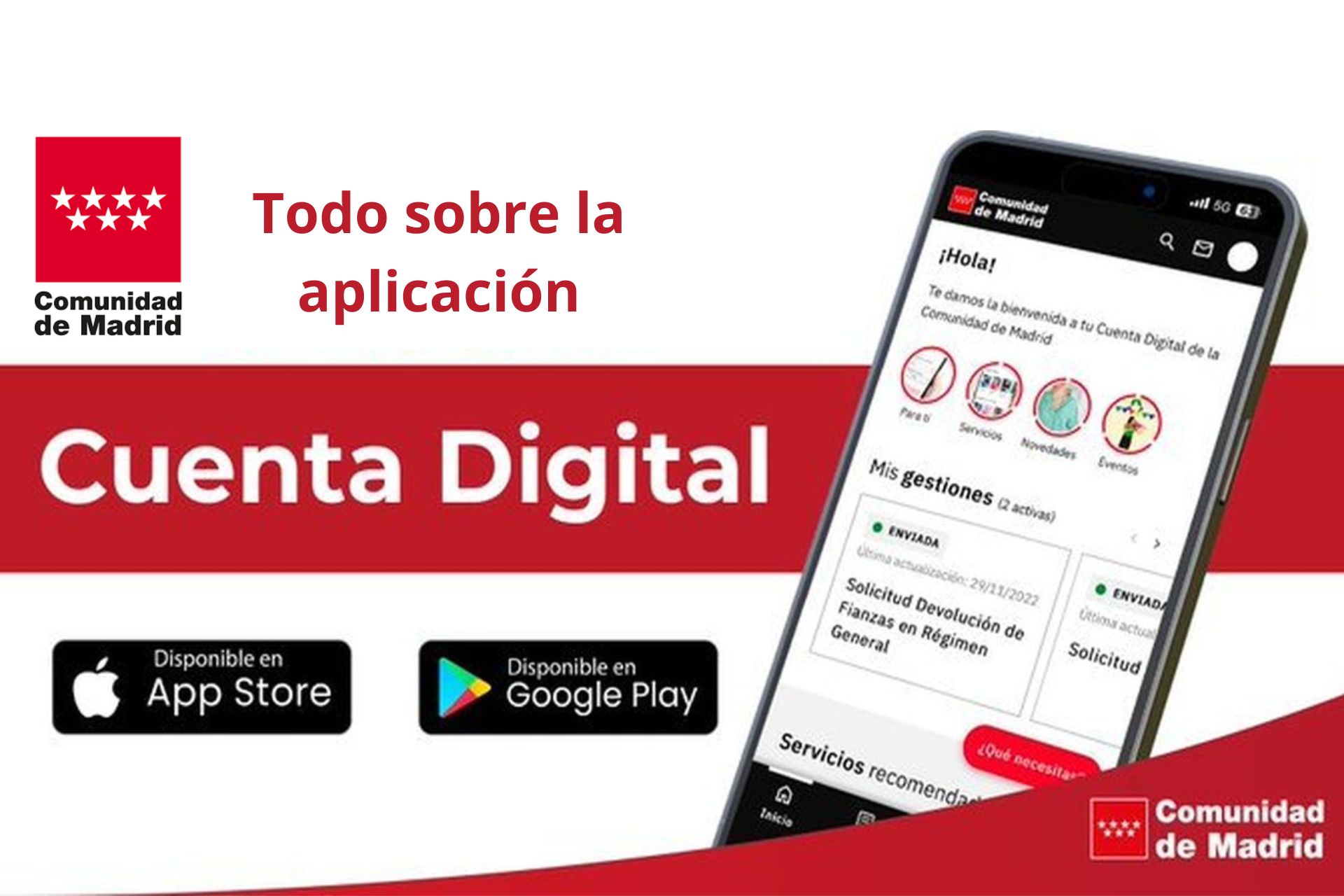 Cuenta Digital: la nueva app para pedir ayudas en Madrid - Tus Ayudas
